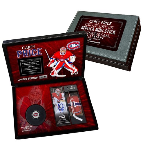 Carey Price Signed Tim Hortons Mini Stick Box Canadiens Limited Edition ...