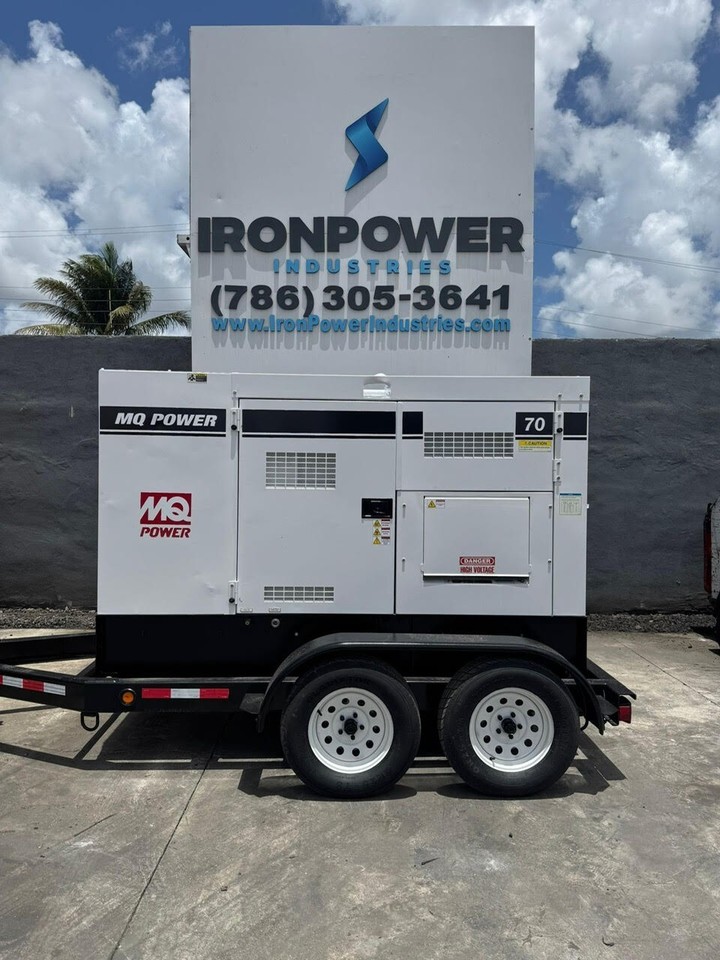 70 kva Multiquip whisperwatt DCA-70SSIU4F Silent Mobile Diesel ...