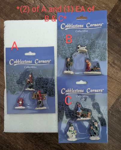 CHOOSE ONE: COBBLESTONE CORNERS COLLECTIBLES Christmas Accessory NEW in ...