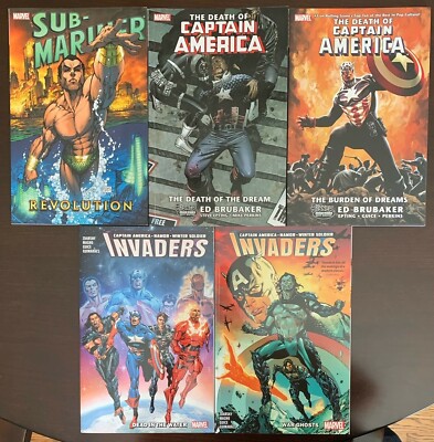 INVADERS volume 1-2 by Chip Zdarsky, Sub-Mariner Revolution + Cap by ...