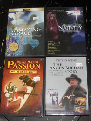 Religious 4 DVD Lot The Angus Buchan Story OF THE NATIVITY Amazing ...