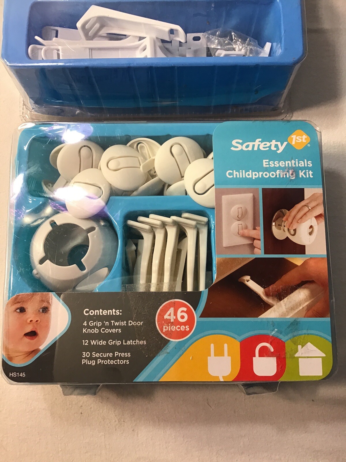 2 Child Proofing System Kit 46 Pieces Each Kit, Safety 1st Essentials ...