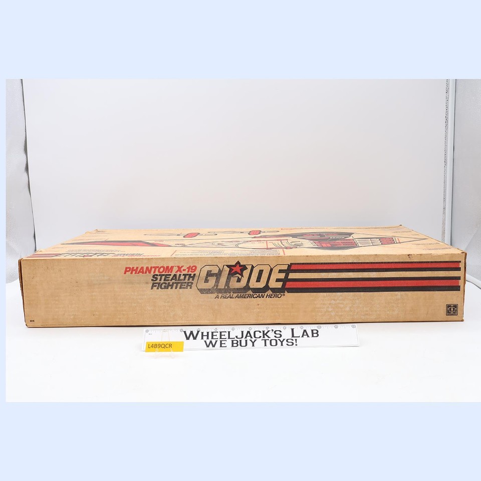 Phantom X-19 Stealth Fighter W/ Ghostrider GI Joe 1988 Hasbro Vehicle ...