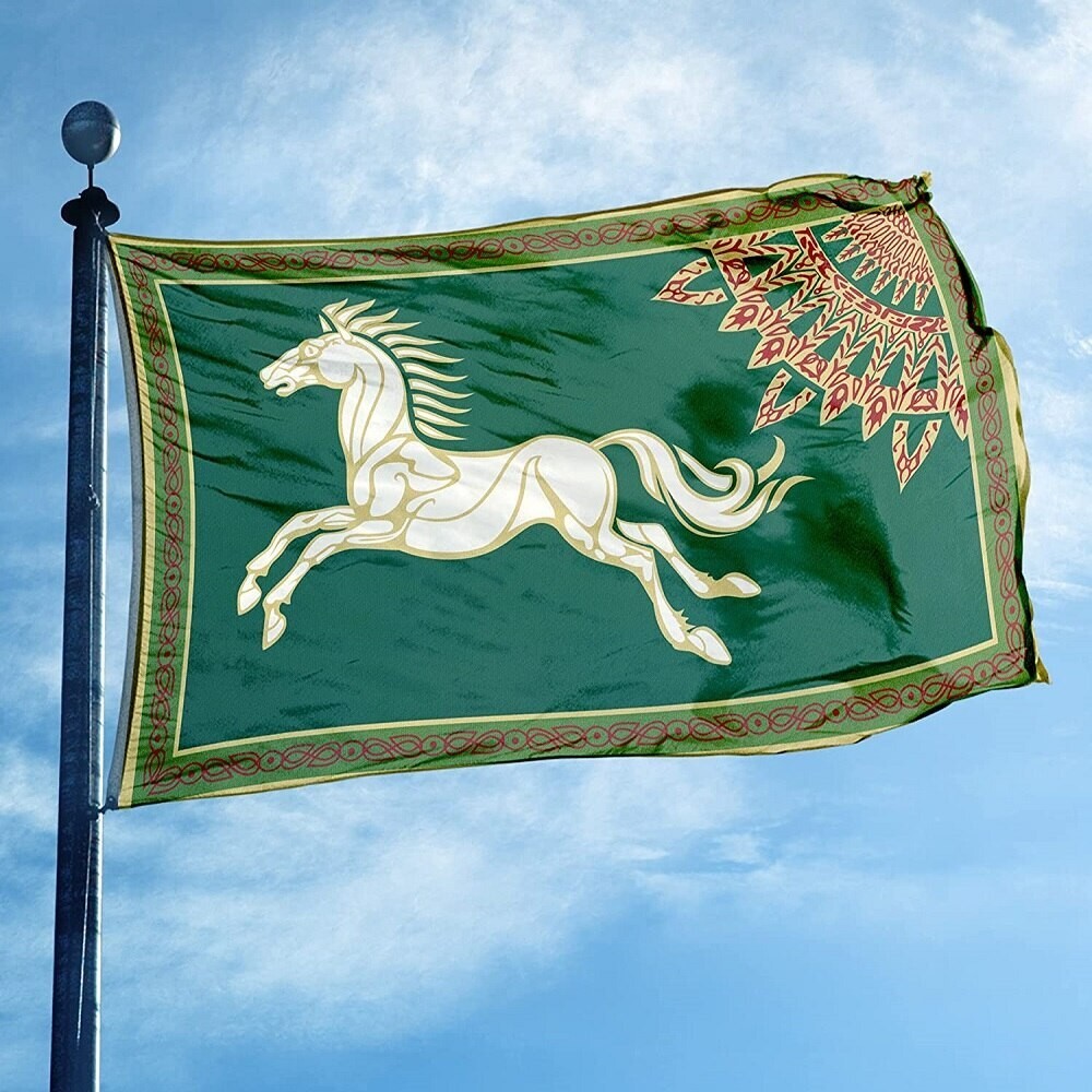 Riders Of Rohan Flag Amazon.com : Flylong LOTR Rohan Flag Banner 3X5
