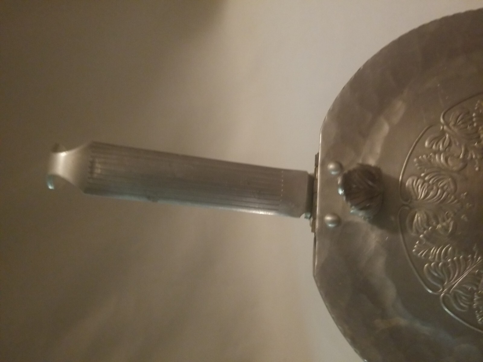 Silverlook Continental Hand Wrought Hammered Aluminum Silent Butler ...