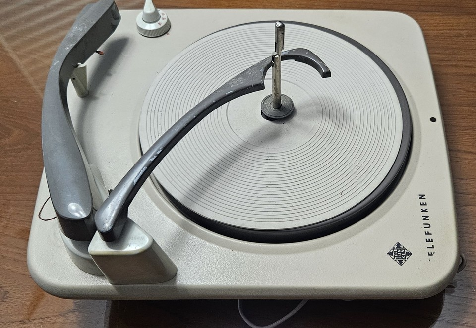 Vintage Collectible Telefunken Turntable Record Player Changer | eBay