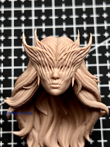 1/18 Female Scarlet Witch Wanda Demon Head Sculpt Fit 3.75'' Action ...