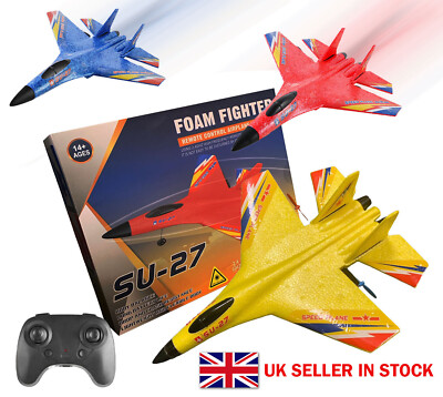 RC Aircraft SU-27 2.4GHZ Radio Remote Controlled Glider Fighter Plane ...