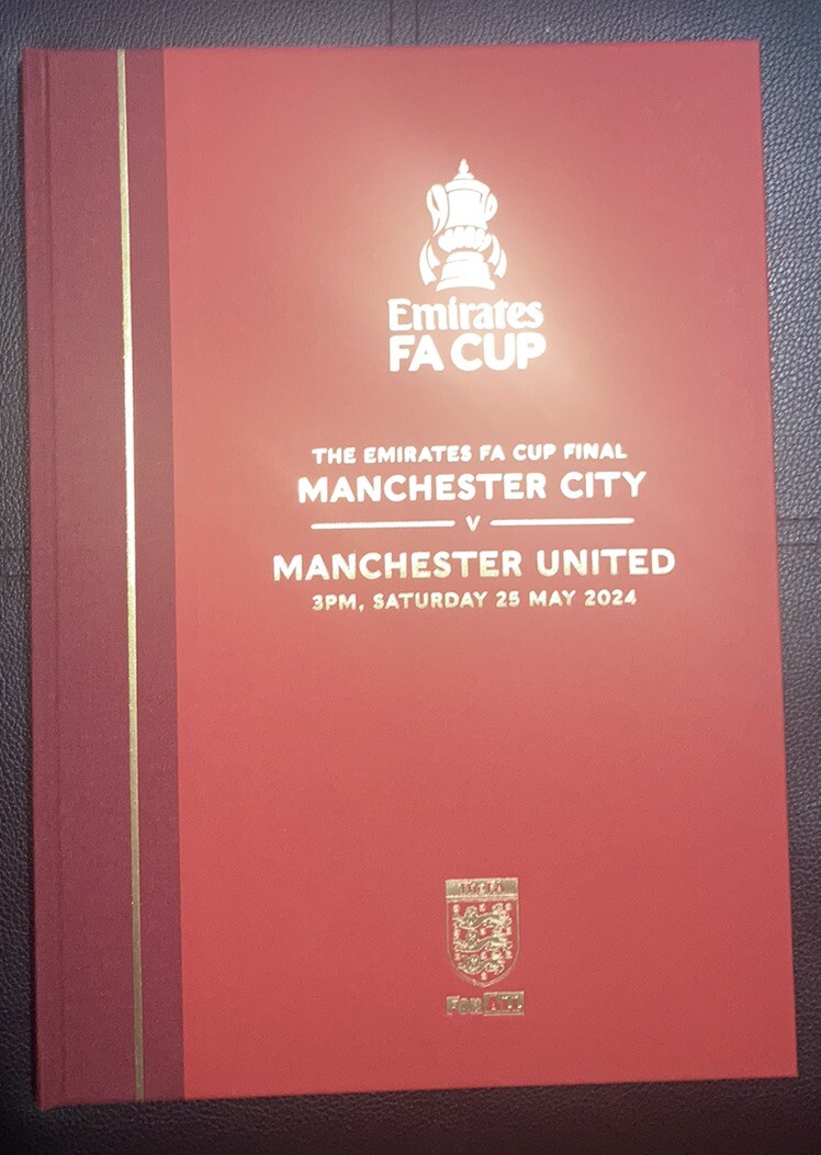 FA CUP FINAL 2024 HARDBACK PROGRAMME | Grelly UK