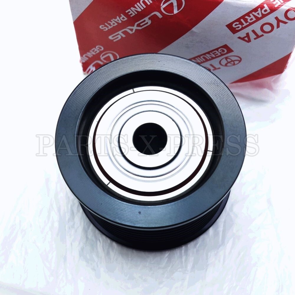 NEW OEM GENUINE TOYOTA TUNDRA LEXUS ACCESSORY DRIVE BELT IDLER PULLEY ...