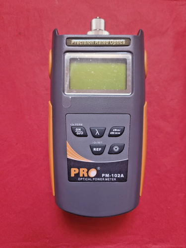 Precision Rated Optics PRO Power Meter PM-102A (850/1300/1310/1490/1550 ...