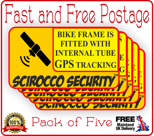 Bicycle Security Stickers GPS Tracker Tracking Device Mountain Bike ...