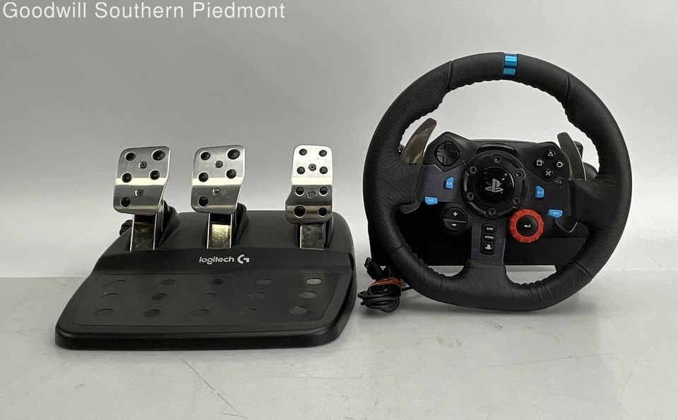 Logitech G29 Driving Force Racing Wheel Pedals Set for Sony PS4 ...