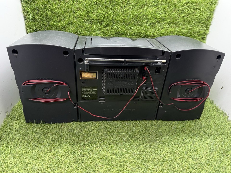 Sony CFD-ZW160L Bass Reflex Body LW/MW/FM Radio, Cassette, CD Player ...