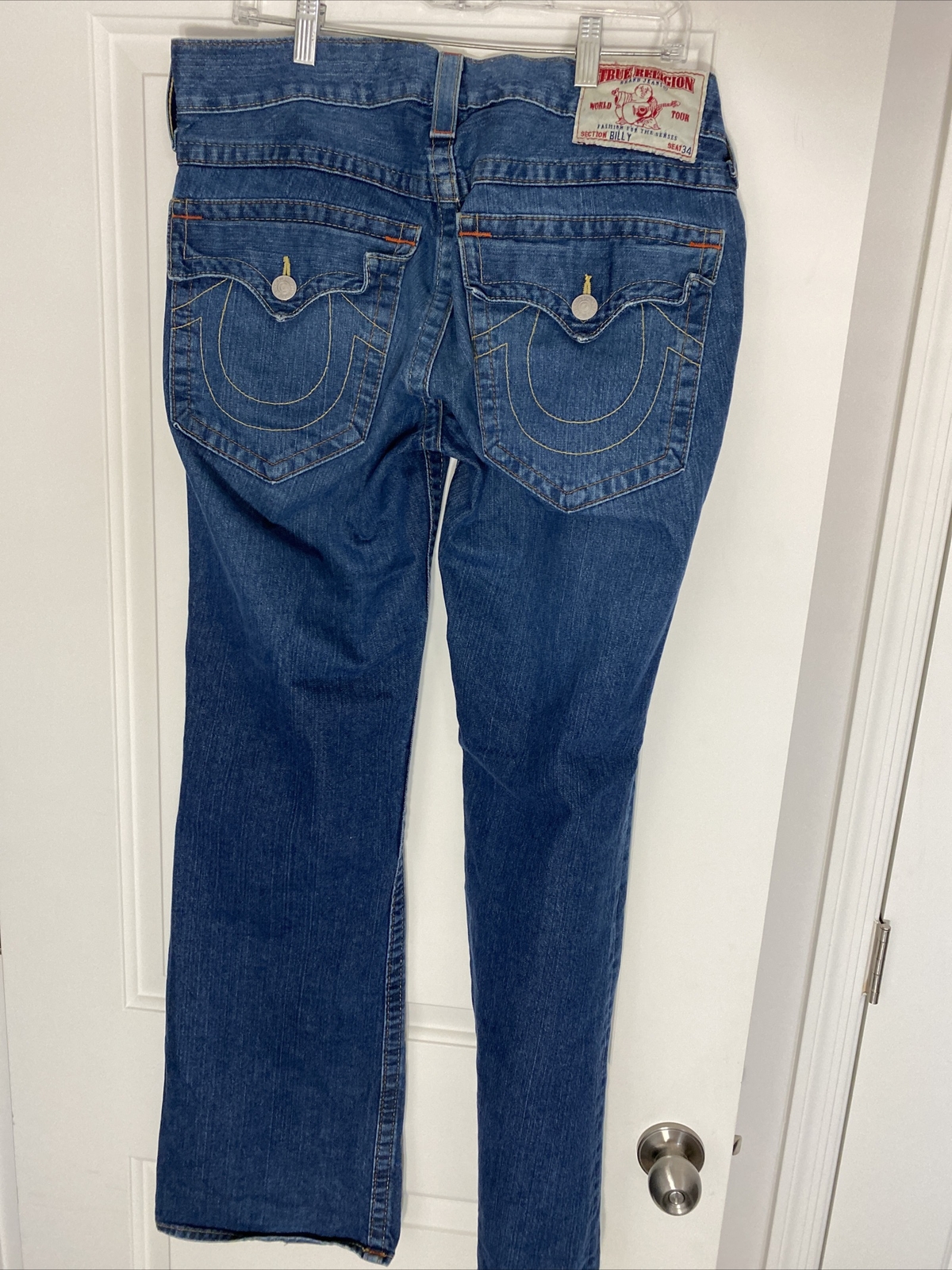 True Religion Men's Billy Relaxed Bootcut Denim Jeans… - Gem