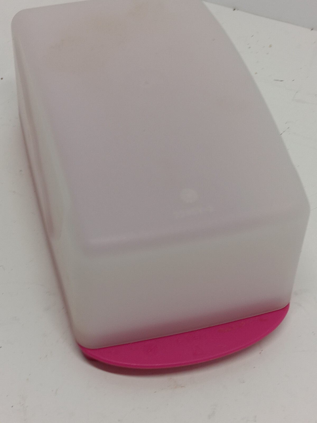 Tupperware Impressions Double 2 Stick Butter Dish Pink & Clear Lid | eBay