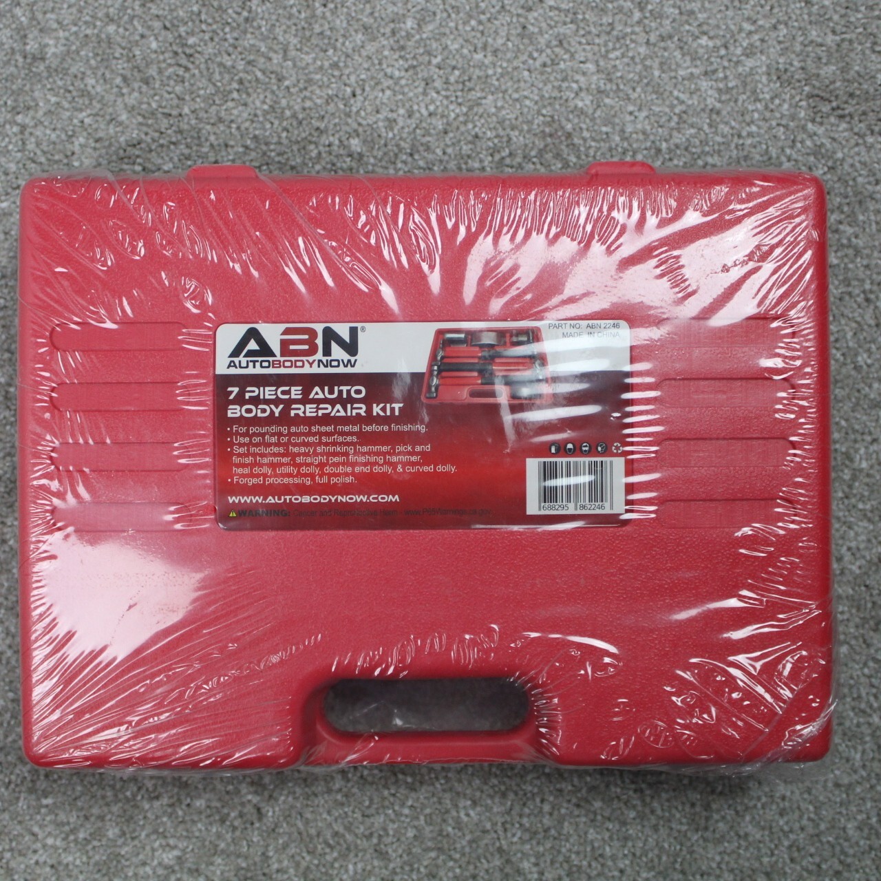 AutoBodyNow 7 Piece Auto Body Repair Kit NEW SEALED Dent Removal Kit # ...