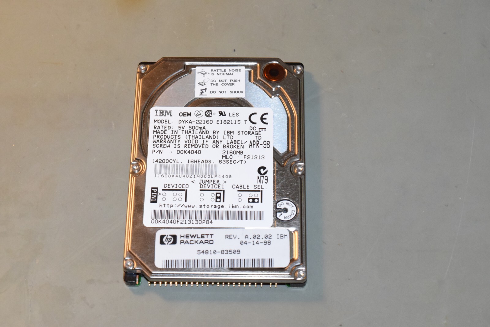 HP 54810-83509 hard drive for Infinium 54810A 54815A 54820A 54825A ...