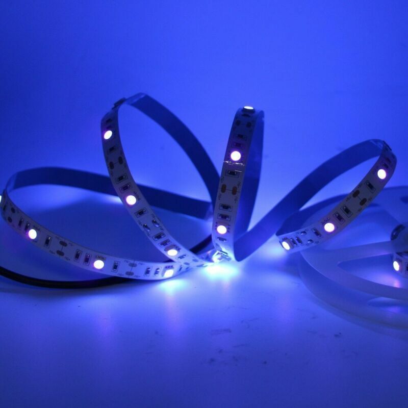 USB 5V 12V UV led strip light 395-405nm 5050 30led/m Flexible ...