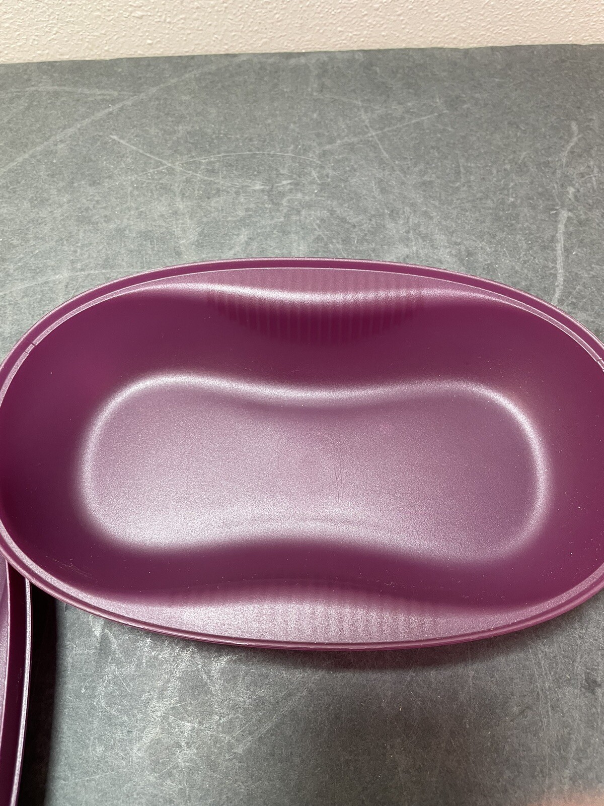 Tupperware Microwave Breakfast Maker 6996A Egg Inserts 7953A Purple | eBay