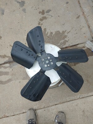 Vintage GM 5 Blade Radiator Fan 1243143 P15741 Date B 73 Feb 1973 | eBay