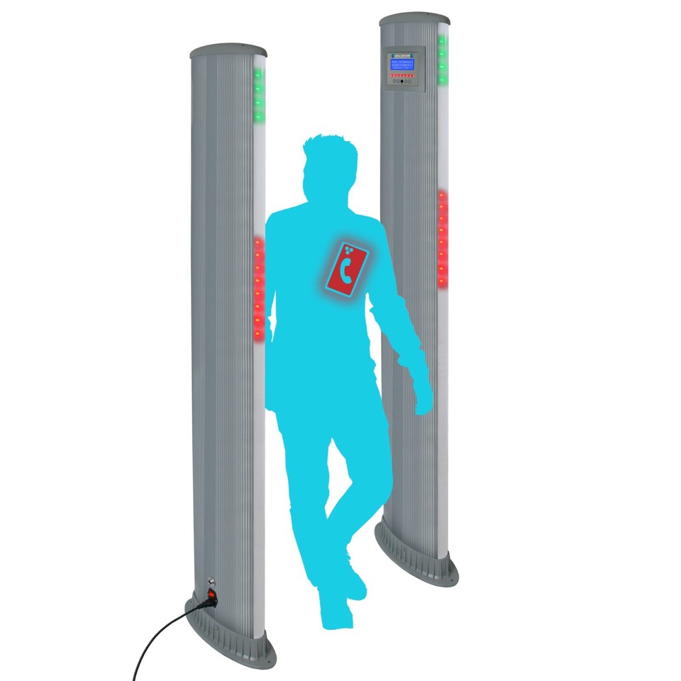 Metal Defender Single Panel 5 Zone Walk-Through Metal Detector | eBay