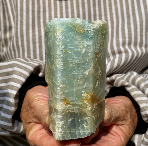 600g Raw Natural Blue-green Aquamarine Beryl Crystal Rough Healing ...