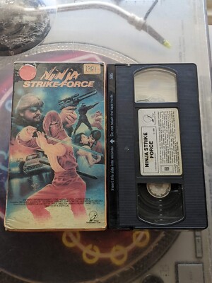 NINJA STRIKE FORCE VHS IMPERIAL ENTERTAINMENT KUNG FU MARTIAL ARTS ...