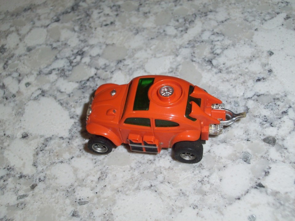 VINTAGE AURORA AFX VW BAJA BUG HO SLOT CAR ORANGE | eBay