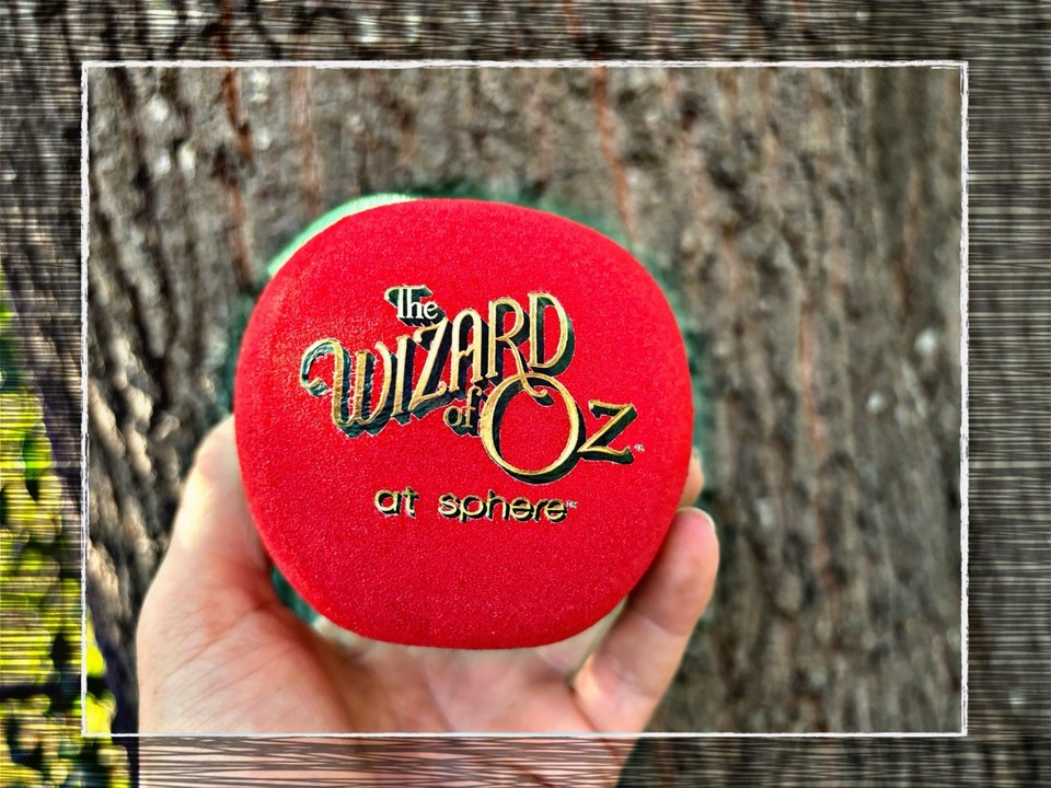 The Wizard of Oz Sphere Apple & Leaf Piece Prop Relic Memorabilia | eBay