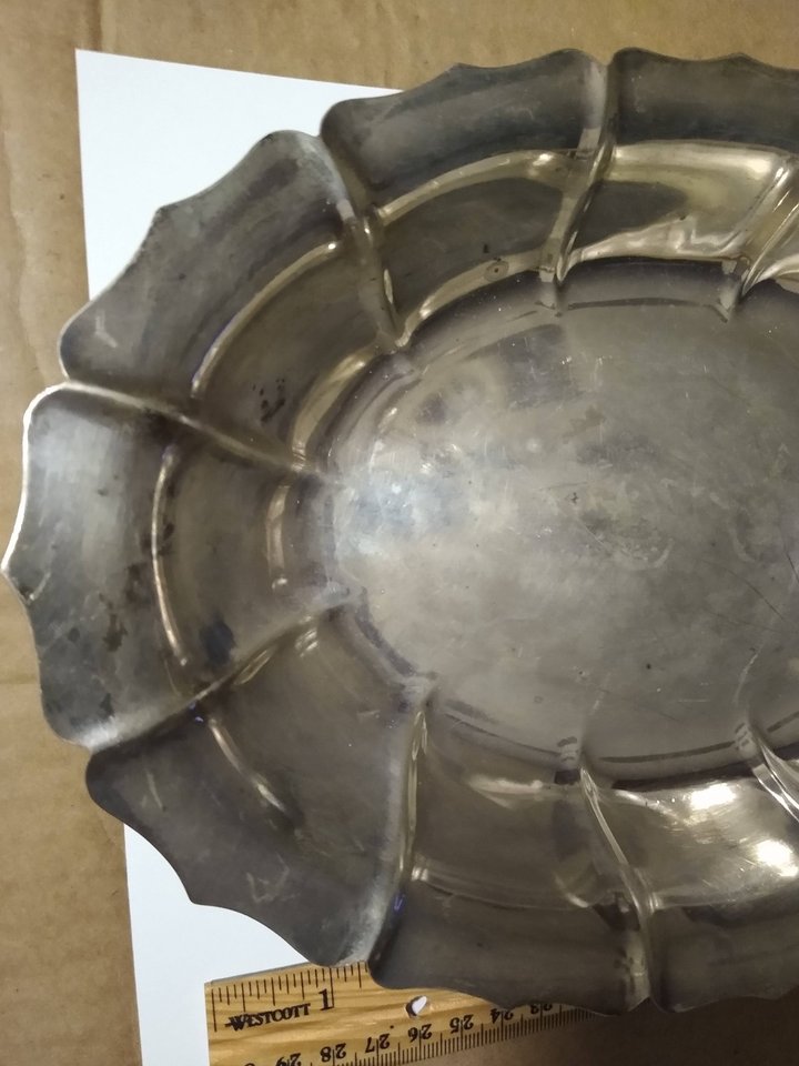 Sterling Silver Oval Serving Bowl. No. 766. | eBay