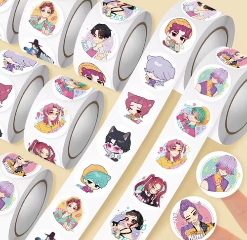 Kpop Demon Hunters 500pcs Stickers Roll | eBay UK