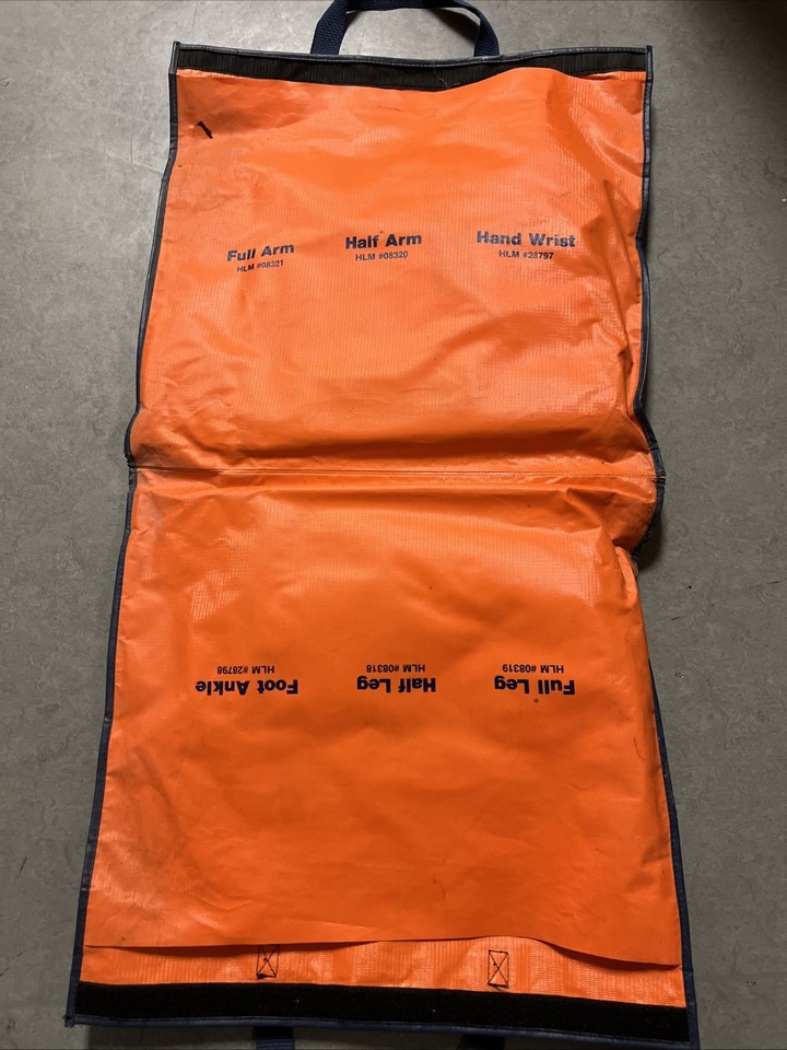 Emergency Kit Inflatable Air Splint Set Hand Wrist Arm Leg Ankle Pump ...