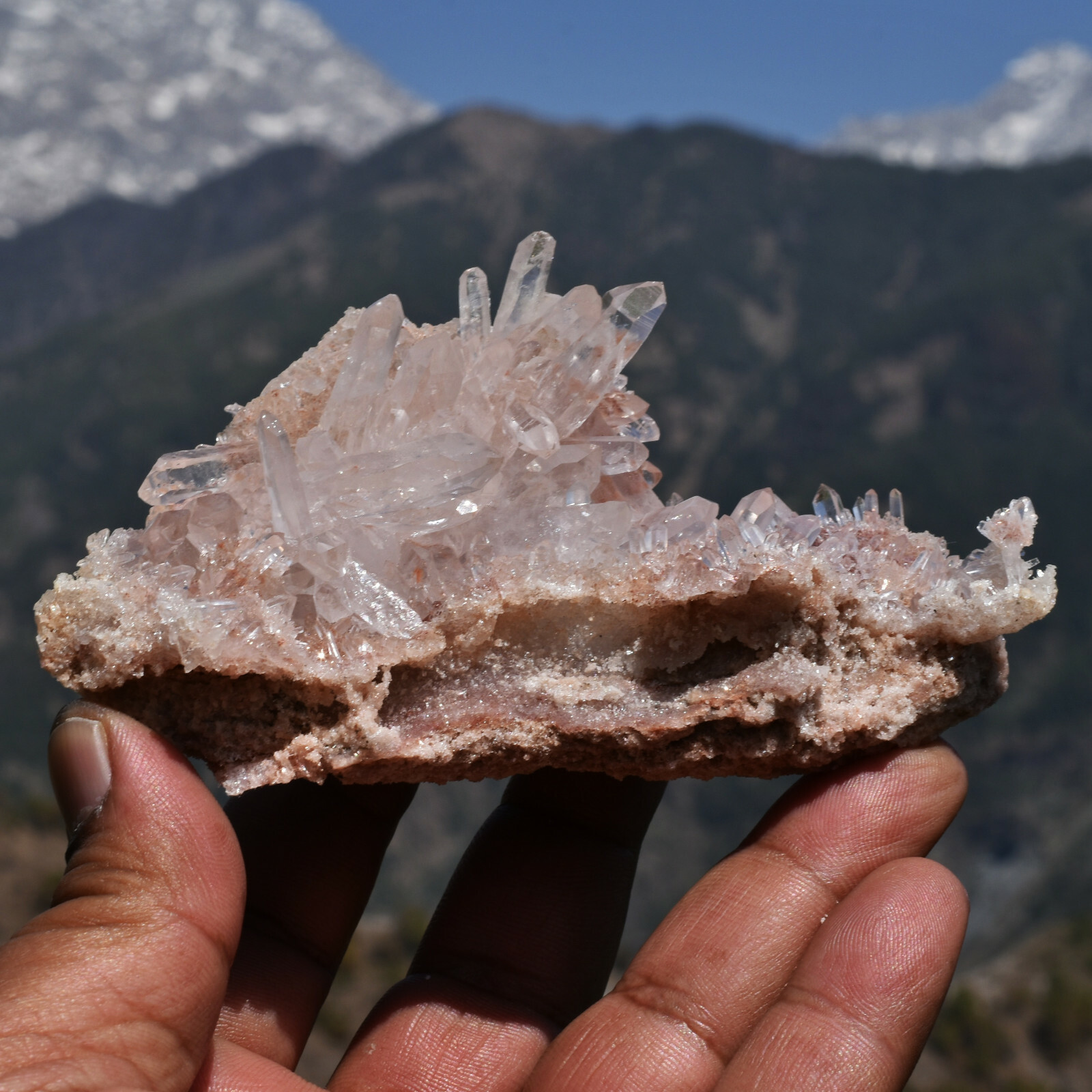 HIMALAYAN Lemurian Seed NIRVANA ICE AGNITITE ABUNDANCE QUARTZ crystal ...