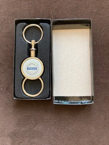 For Volvo 3D Logo Sport Alloy Car Home Key Keychain Ring Decoration ...