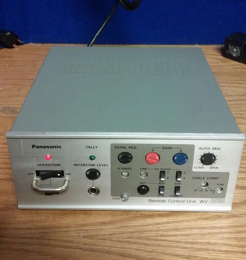 Panasonic Remote Control unit WV-RC35 | eBay