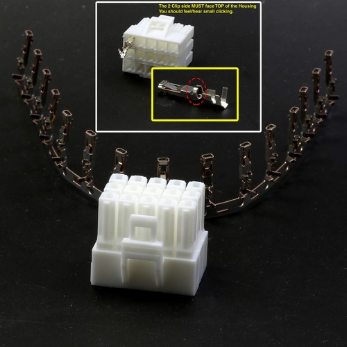 JST YLP-15V Male Housing / Female Pins Vewlix Harness YL Connector ...