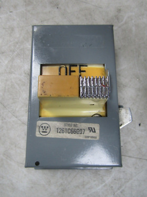 💥WESTINGHOUSE 1261C66G07 MCC HANDLE CIRCUIT BREAKER OPERATING SWITCH | eBay