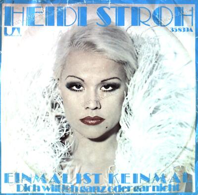 Heidi Stroh - Einmal Ist Keinmal 7in (VG/VG) . | eBay