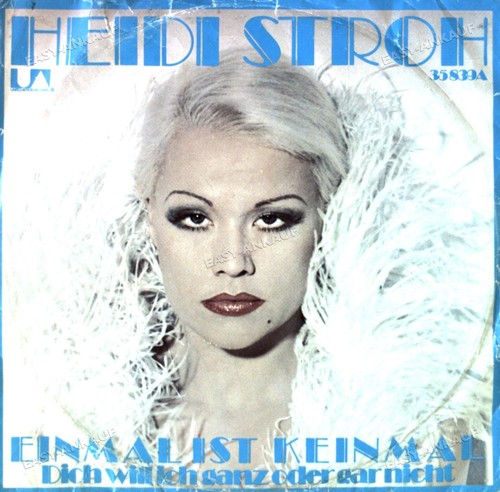 Heidi Stroh - Einmal Ist Keinmal 7in (VG/VG) . | eBay