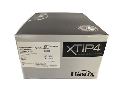 (960) BIOTIX xTIP4 200uL LTS Compatible Low Retention Filtered Pipet ...
