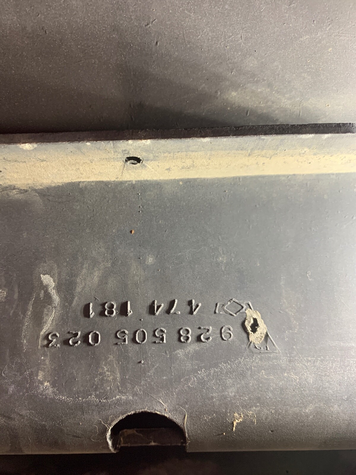 Original Porsche 928 Rear Bumper Cover Body Panel White for sale online ...