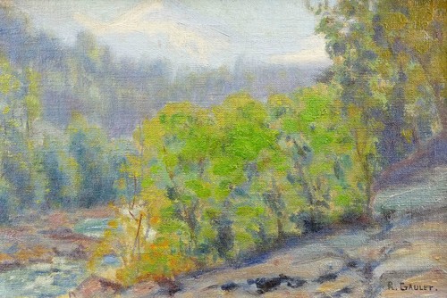 Henry GAULET (1863-?) the Bonnant Mount Joly Saint Gervais High ...