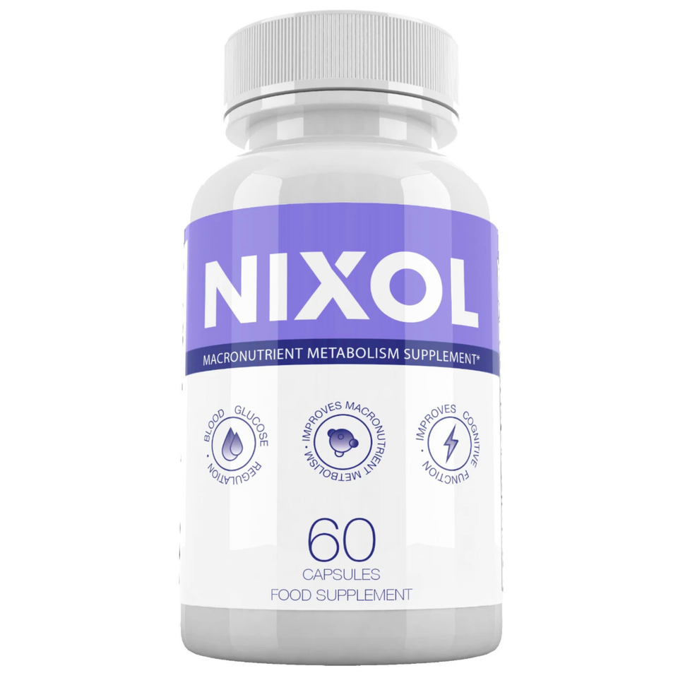 NIXOL Macronutrient Metabolism Supplement | 1 Month Supply | 60 ...