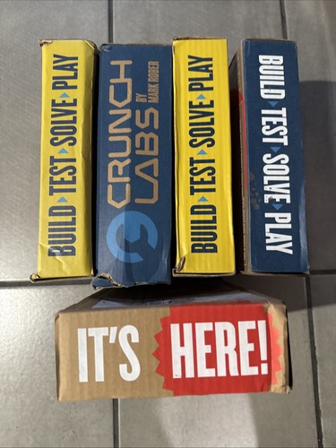 Lot Of 5 Unique Mark Rober Crunch Labs “Think Like An Engineer” Kits ...