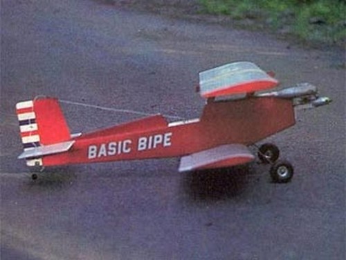 Basic Bipe II Biplane 48" WS RC Model Airplane Printed Plans Templates ...