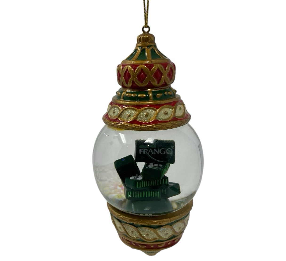 Christopher Radko Marshall Fields Frango Chocolate Box Water Snow Globe ...