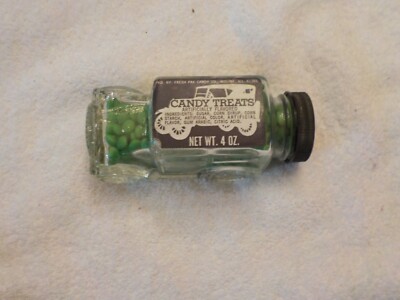 CAR SHAPED CANDY CONTAINER CANDY TREATS FRESH PAK CANDY CO. MOLINE ILL ...