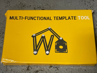 Multi-Functional Template Tool: Black 6 sided Angle Measurement Tool by ...