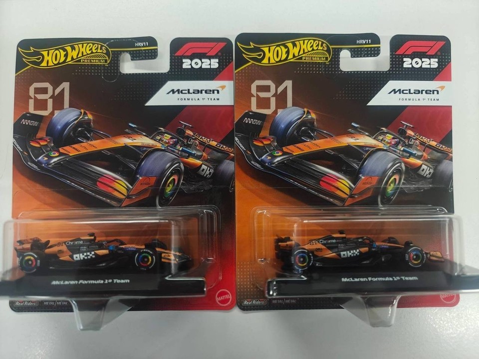 Hot Wheels Premium Formula 1 2025 Mix Set of 5 Cars, F1 Racing HRV11 ...